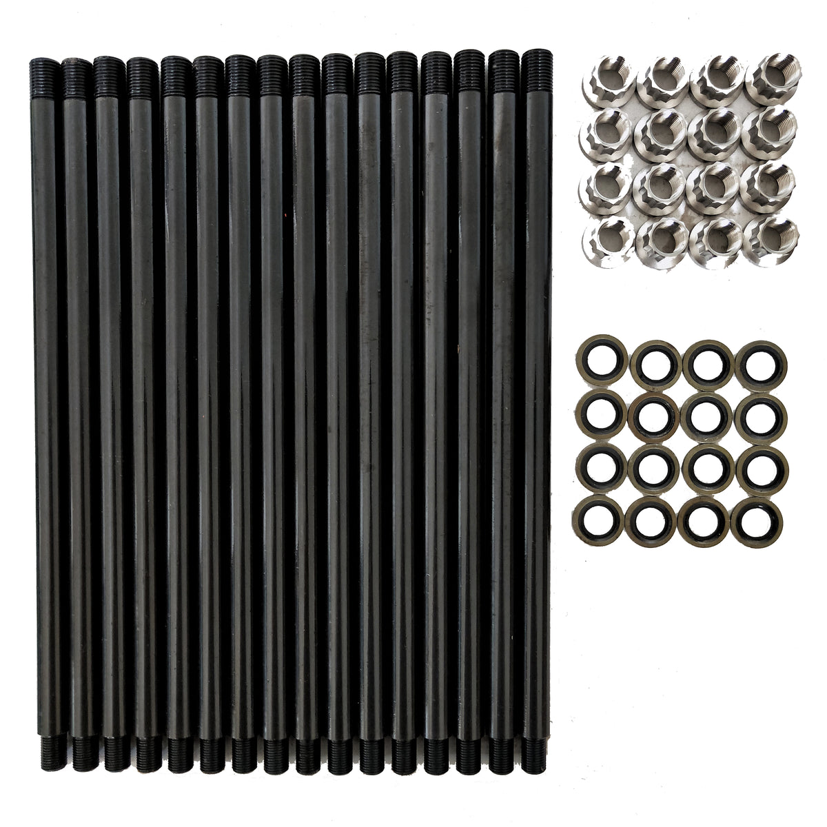 SCR Mazda Rotary 13B Engine Stud Kit - Titaninum nuts — Turbo-Spec.com